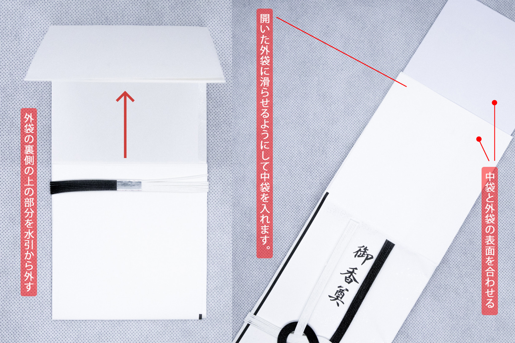 【解説画像付】香典のお札の正しい入れ方は？中袋の使い方を徹底解説 お葬式総合ナビ「こうよう」
